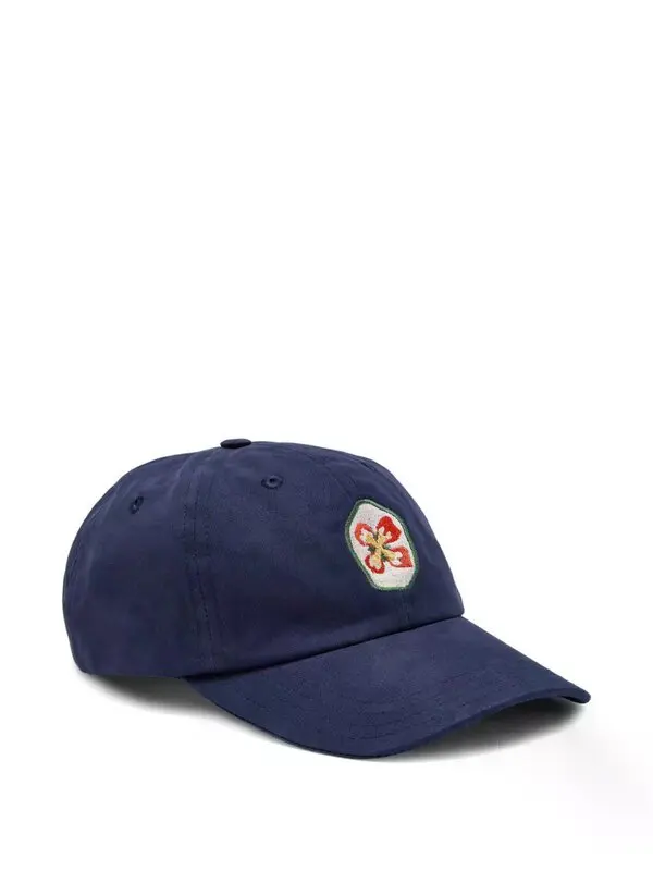 DRAKE'S Embroidered-patch Baseball Cap - Blue