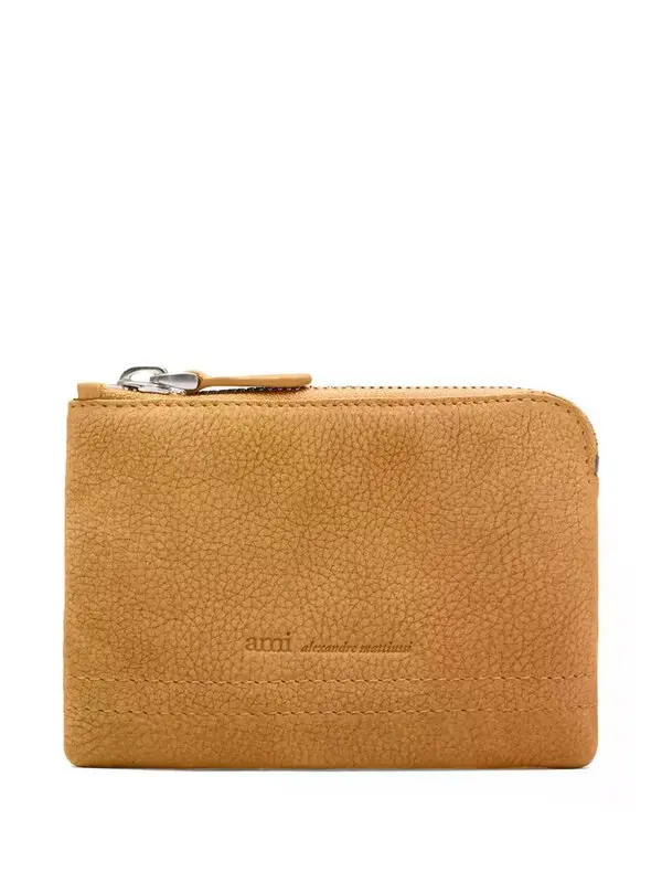 Ami Carrousel Zip-fastening Wallet - Neutrals