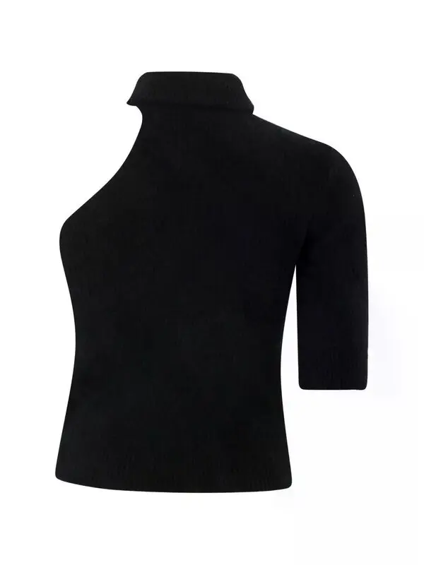 ROBERTO COLLINA One-shoulder Roll-neck Sweater