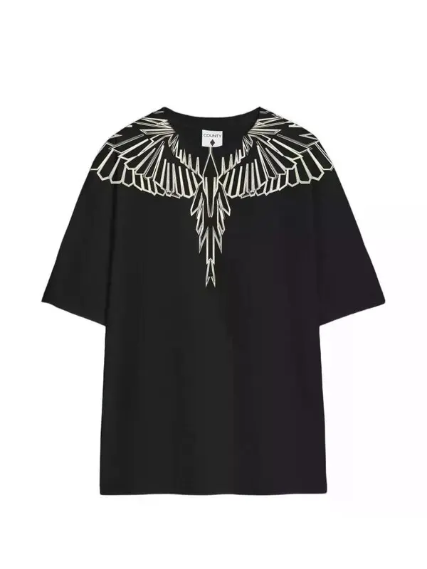 COUNTY OF MILAN Wing-print T-shirt