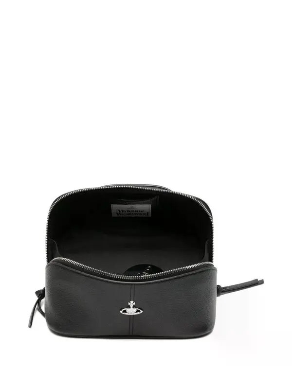 VIVIENNE WESTWOOD Orb Leather Makeup Bag
