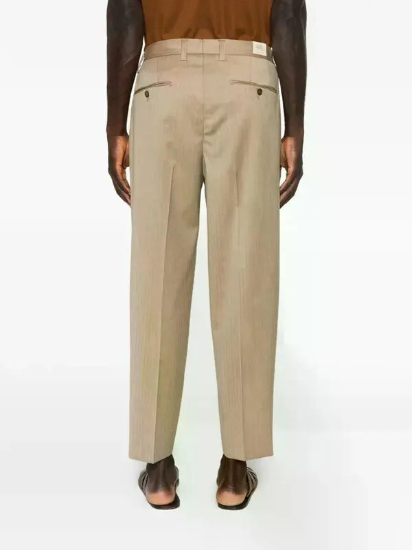 BRIGLIA 1949 Portofino Belt-loops Trousers - Brown