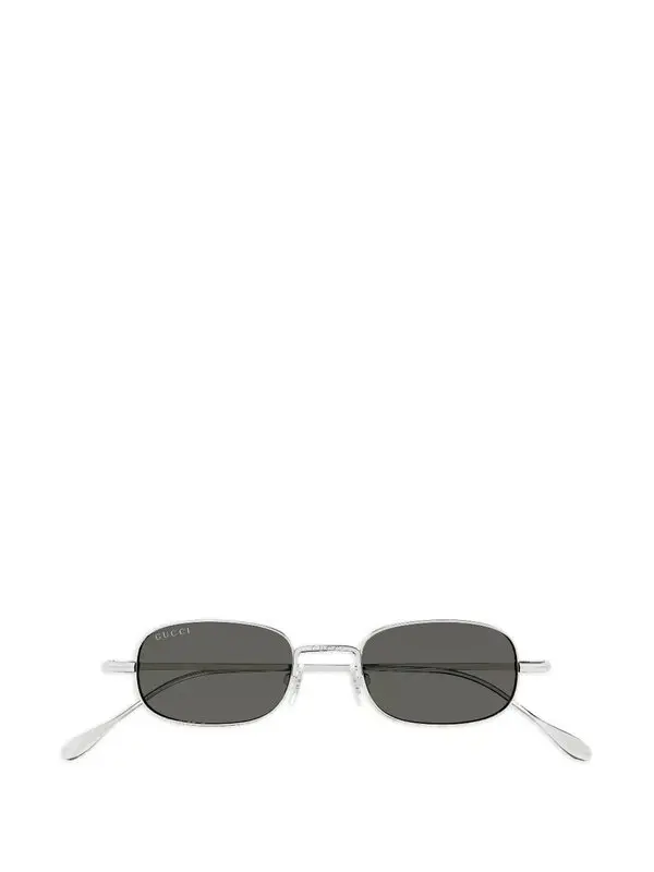 Gucci Square-frame Sunglasses - Silver