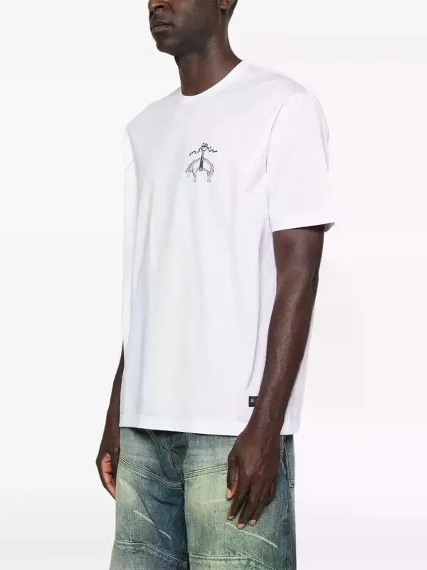 Junya Watanabe Brooks Brothers Logo-print T-shirt