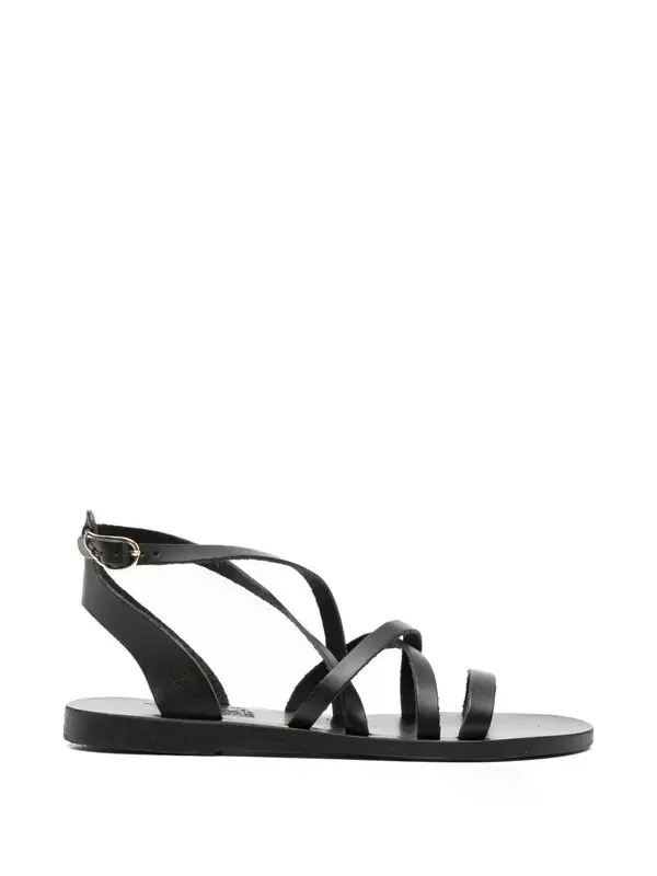 ANCIENT GREEK SANDALS Delia Strappy Sandals - Black