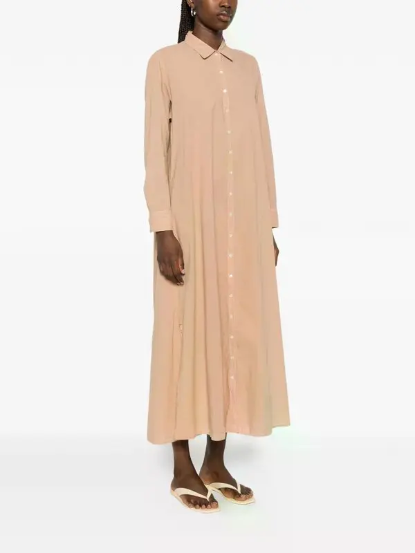 Xirena Boden Buttoned Long-sleeves Midi Dress
