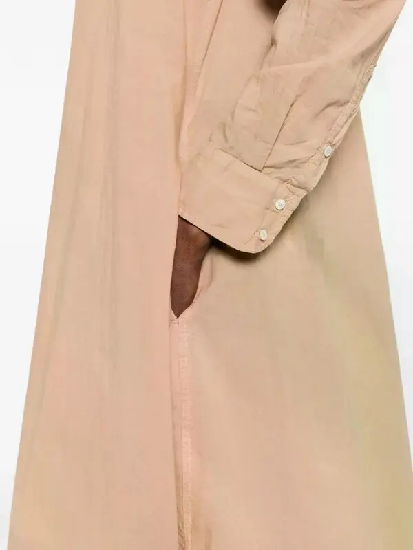 Xirena Boden Buttoned Long-sleeves Midi Dress