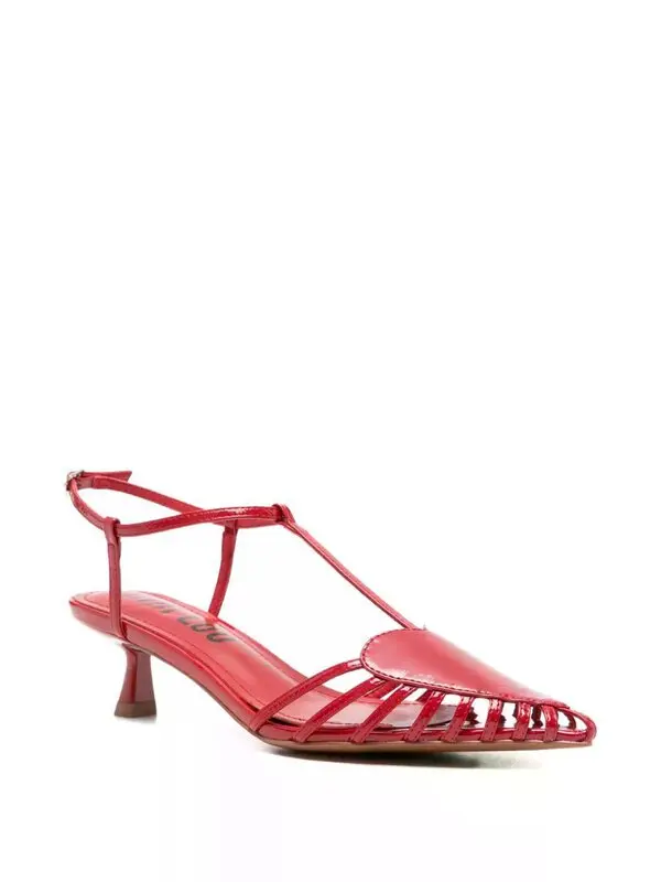 BIBI LOU May Heart-motif Sandals - Red