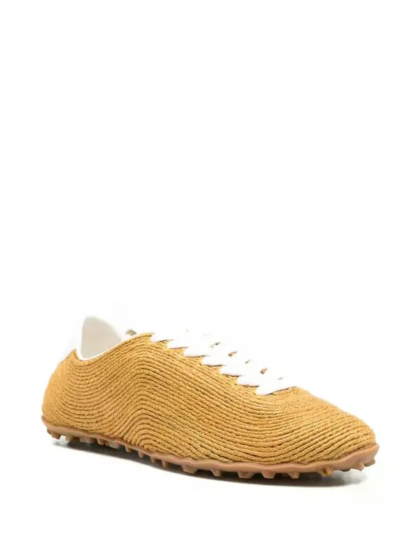 PALOMITAS BY PALOMA BARCELÒ Hester Woven Lace-up Sneakers