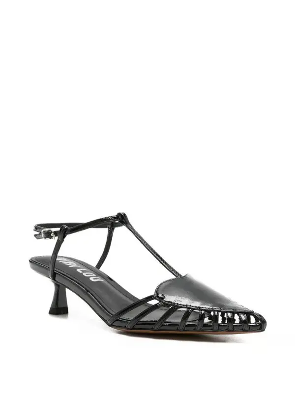 BIBI LOU May Heart-motif Sandals - Black