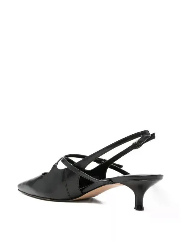 Guess Yasira Pointed-toe Slingback Pumps - Black