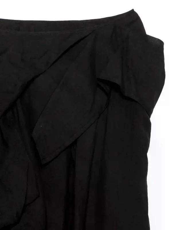 Yohji Yamamoto Asymmetric Draped Skirt