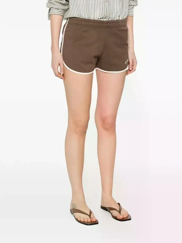 MC2 SAINT BARTH Francine Logo-embroidered Shorts