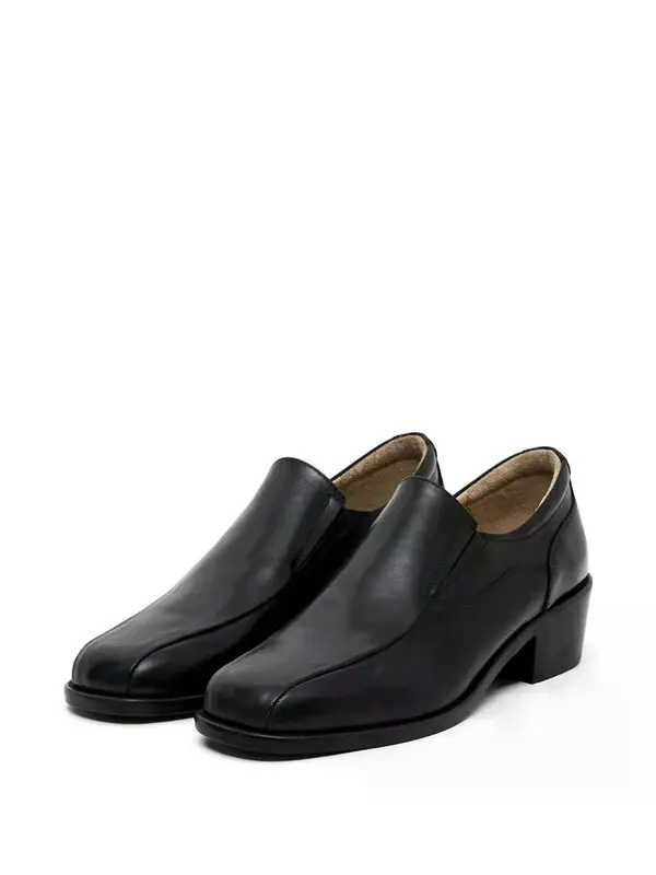 PARACIA Pedal Leather Loafers