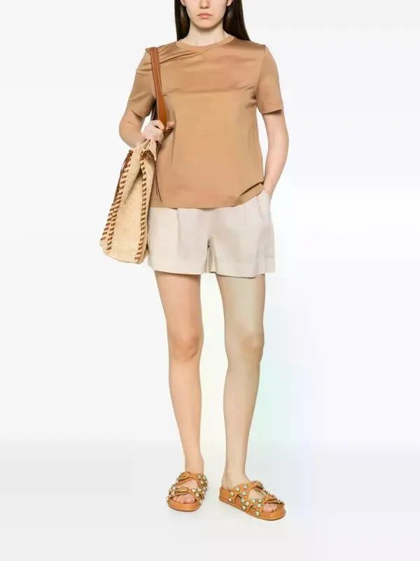 MC2 SAINT BARTH Amani Pleated Shorts