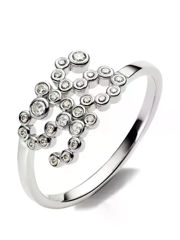 MARIA BLACK Sis Collet Ring - Silver