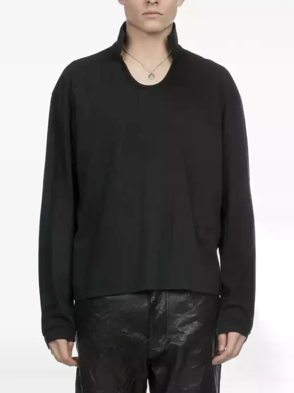 ALEXANDER DIGENOVA Pete Cut-out Long Sleeve T-shirt