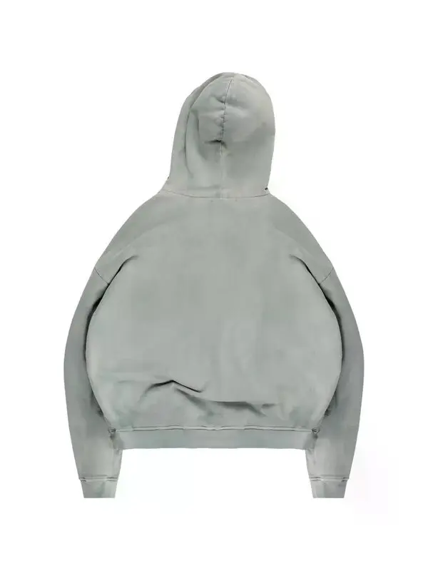ALEXANDER DIGENOVA Logo-print Distressed Hoodie