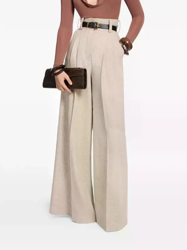 Elie Saab Pleated Trousers