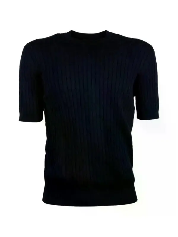 Peserico Cable-knit T-shirt