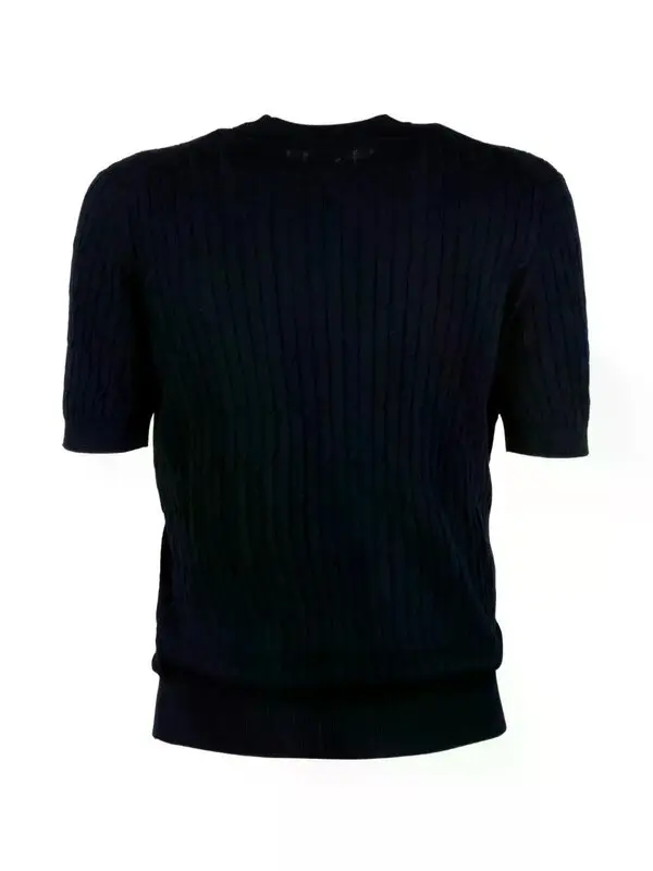 Peserico Cable-knit T-shirt