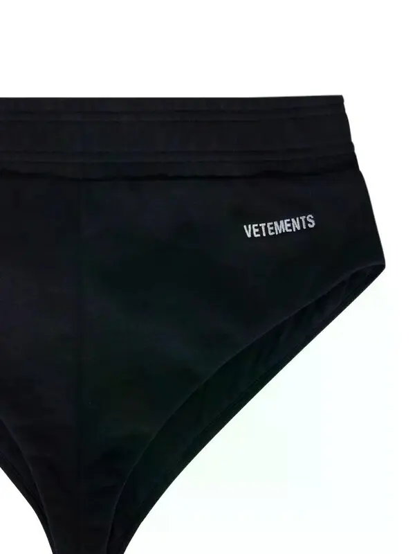 Vetements Logo-print Jersey Shorts