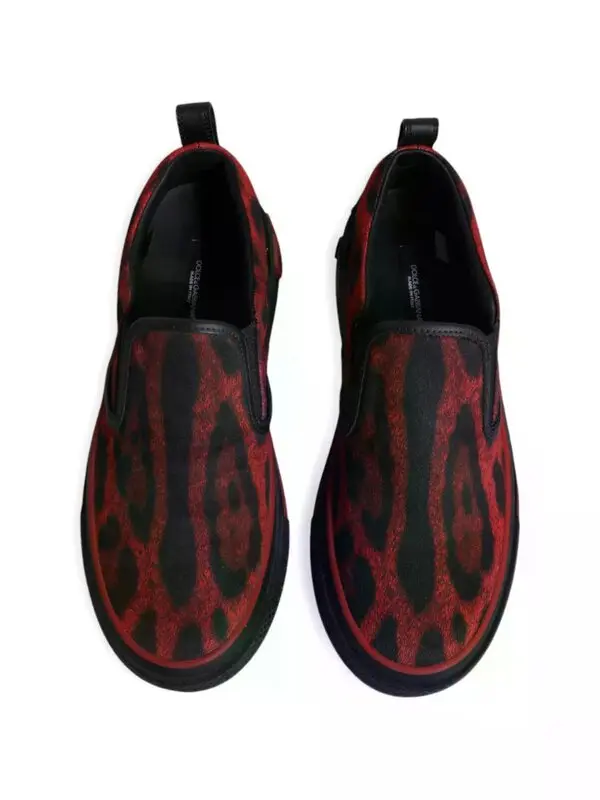 Dolce & Gabbana Leopard-print Slip-on Sneakers