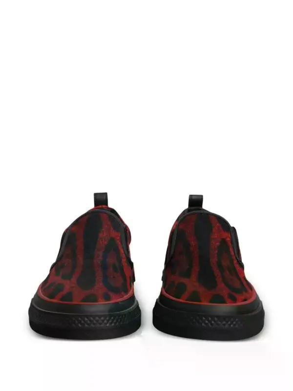 Dolce & Gabbana Leopard-print Slip-on Sneakers
