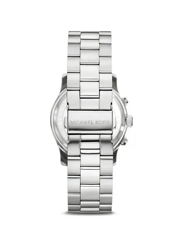 Michael Kors Runway Chronograph 38mm Watch - Silver