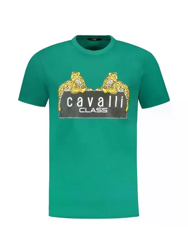Roberto Cavalli Leopard-print T-shirt