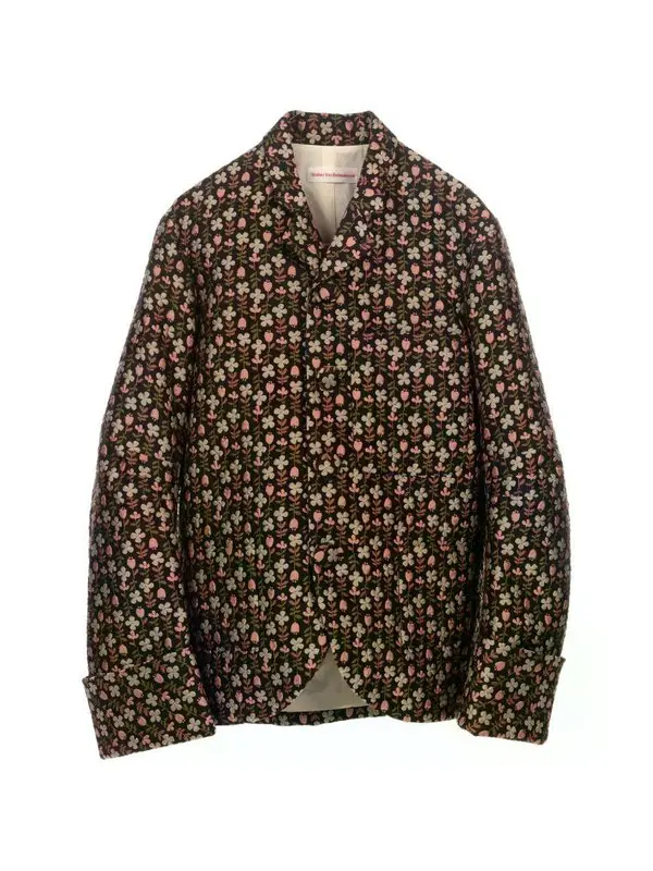 WALTER VAN BEIRENDONCK Floral-print Blazer
