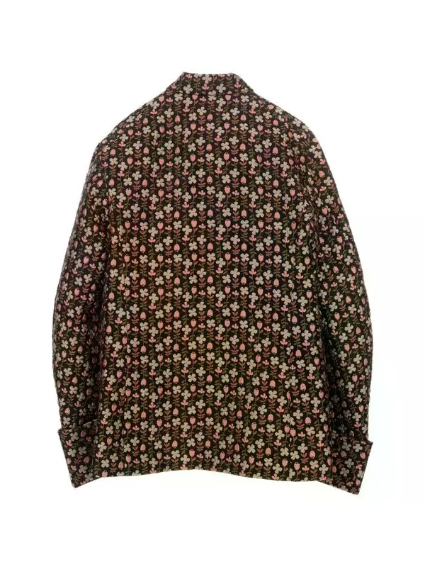 WALTER VAN BEIRENDONCK Floral-print Blazer