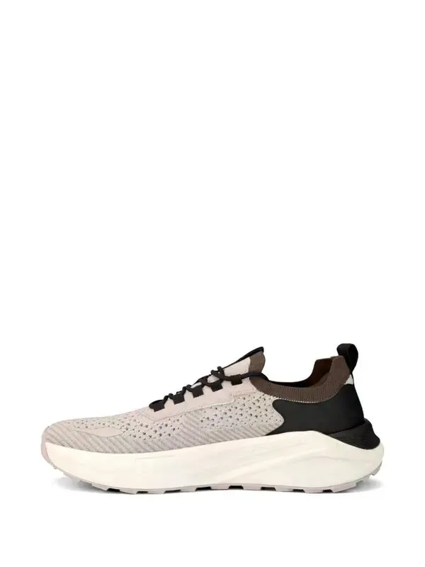 EXTR4 Perforated Knit-fabric Sneakers