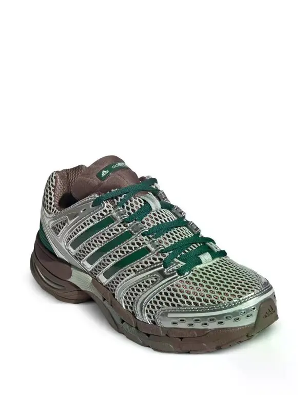 Adidas Adistar Control Metallic Mesh Sneakers - Silver