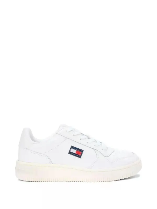 Tommy Hilfiger Logo-patch Perforated Sneakers