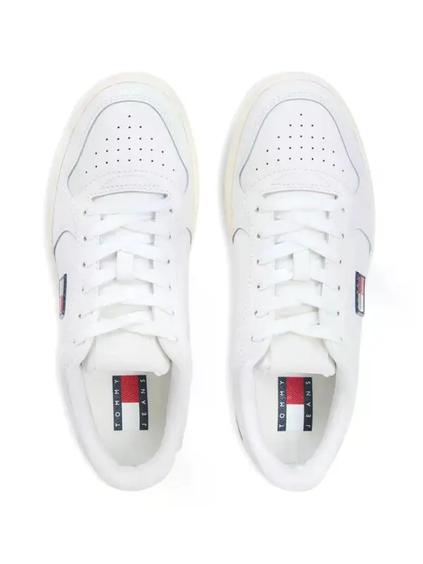 Tommy Hilfiger Logo-patch Perforated Sneakers