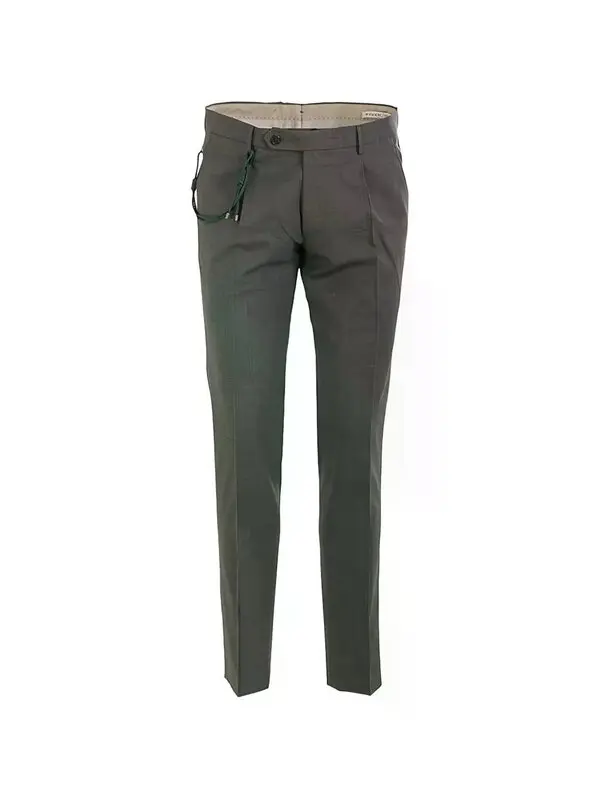 BERWICH Pleated Trousers With Rope Accessory
