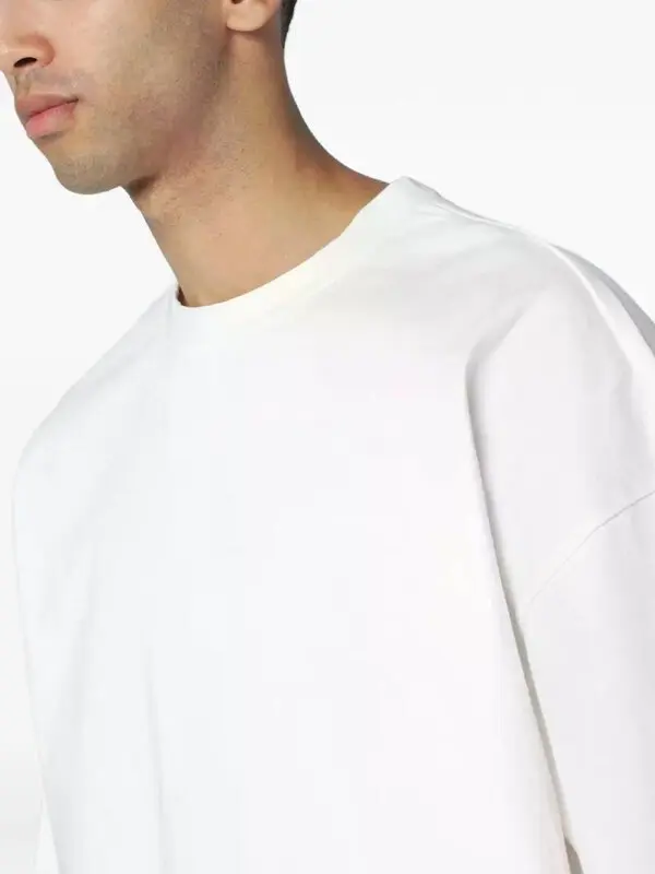 ENTIRE STUDIOS Drop-shoulder T-shirt - White