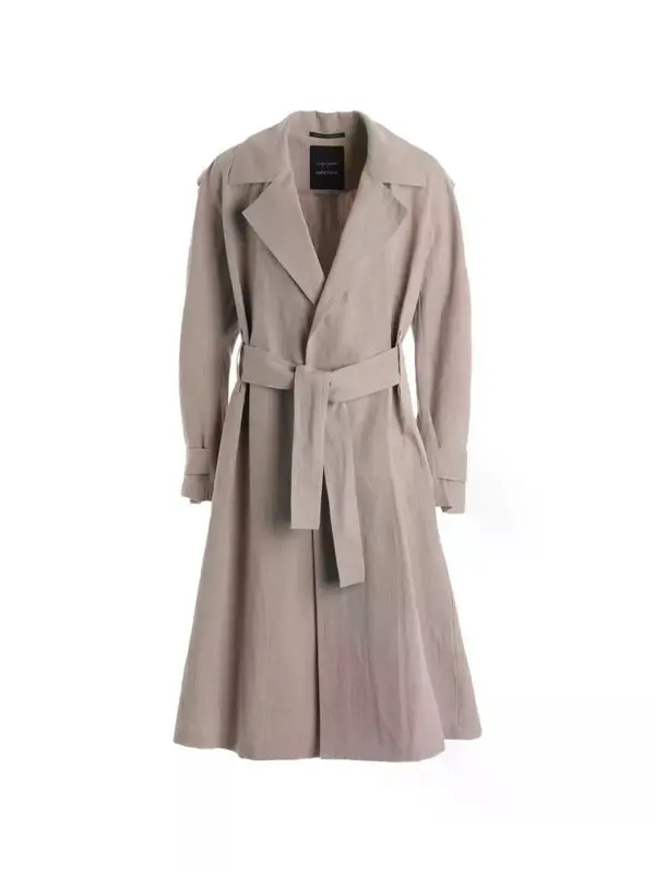 Yohji Yamamoto Belted Trench Coat