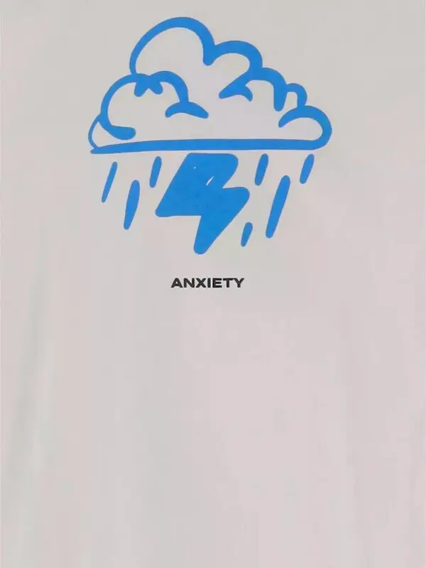 11 11 L.U.C.K. Anxiety Graphic-print T-shirt