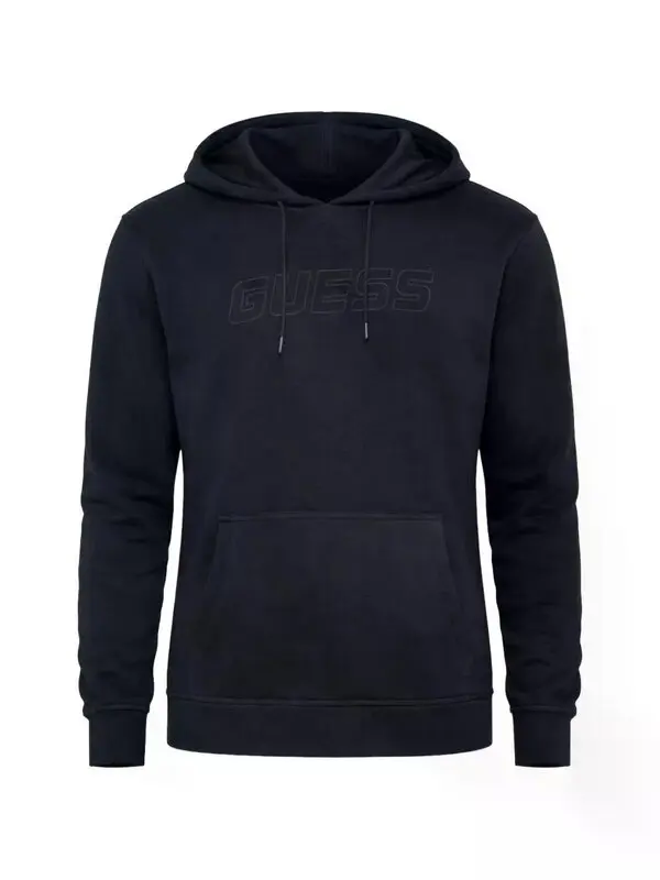 Guess Embossed-logo Hoodie
