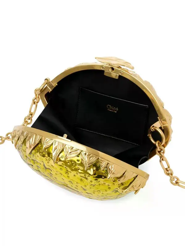Chloé Leaf-embellished Chain-strap Cross Body Bag