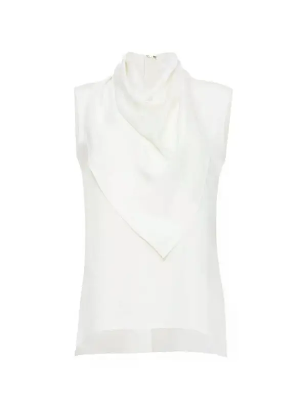 Adam Lippes Draped-neck Top