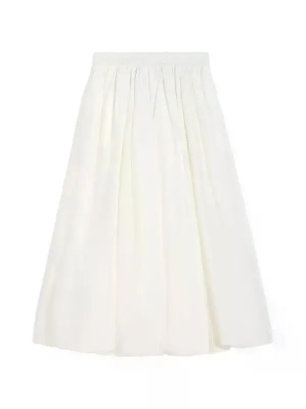 Max Mara Pleated A-line Maxi Skirt