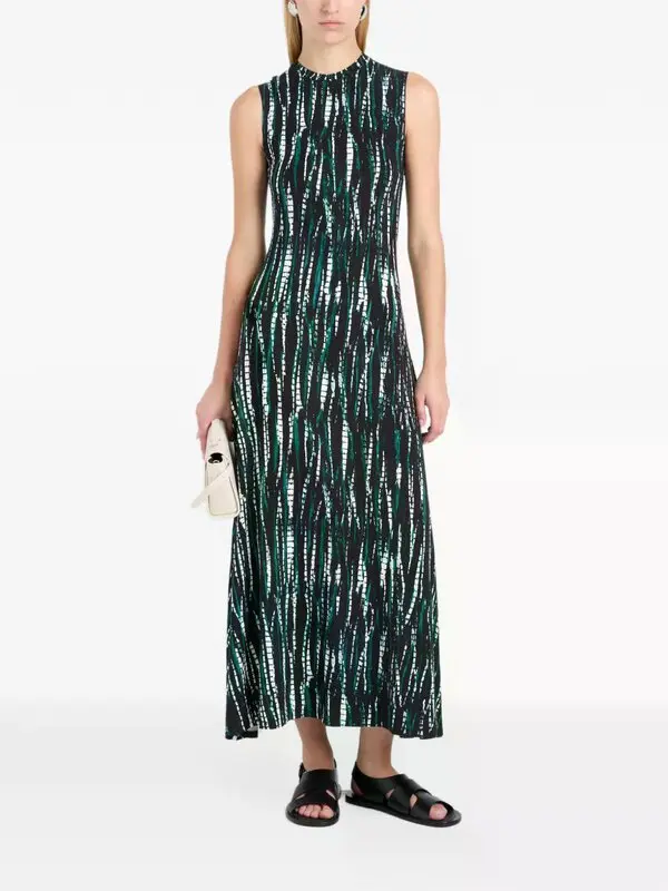 Proenza Schouler White Label Jordyn Sleeveless Maxi Dress - Black