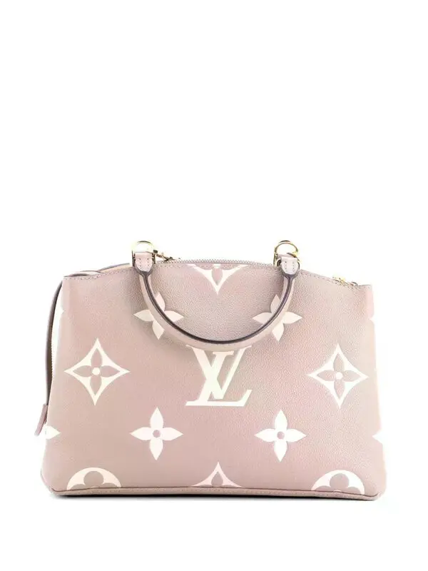 LOUIS VUITTON Petit Palais Monogram Empreinte Giant Satchel - Neutrals