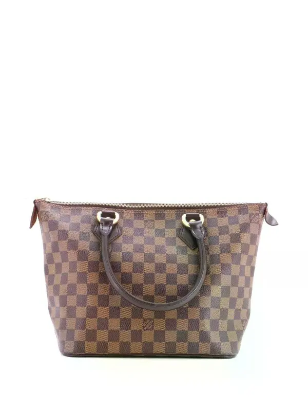 LOUIS VUITTON Saleya Pm Tote Bag - Brown