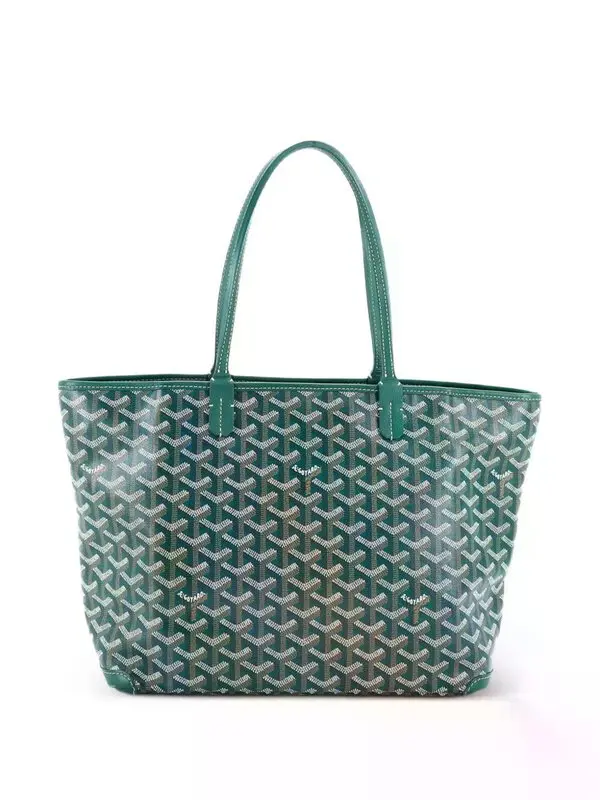 Goyard Artois Coated Canvas Pm Tote Bag - Green
