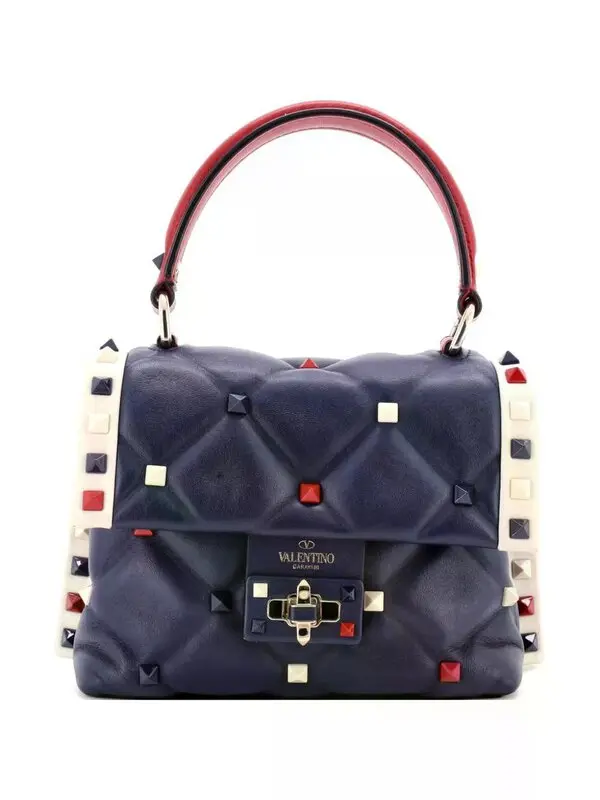 Valentino Garavani Candystud Mini Satchel - Blue