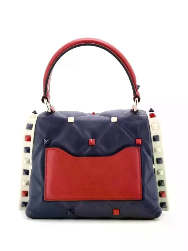 Valentino Garavani Candystud Mini Satchel - Blue